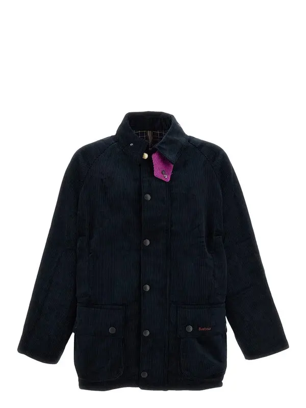 Barbour X Paul Smith Giacca In Velluto A Coste Beaufort - Blu