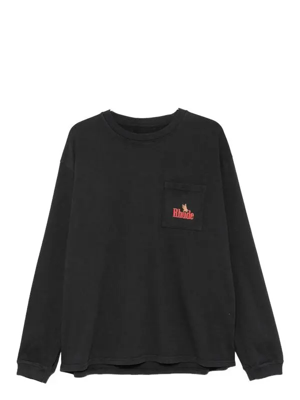 R H U D E T-shirts & Vests T-shirts - Black