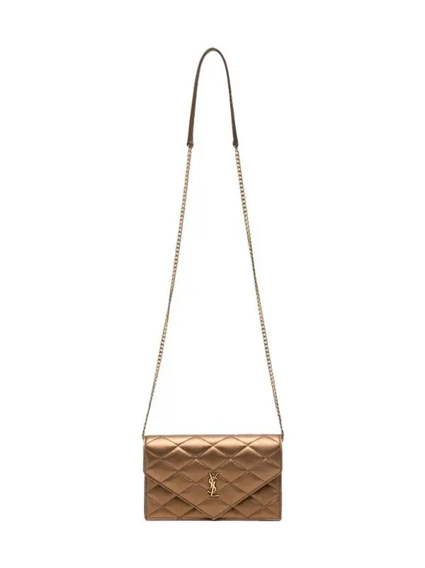 Saint Laurent Satchels & Cross Body Bags - Brown