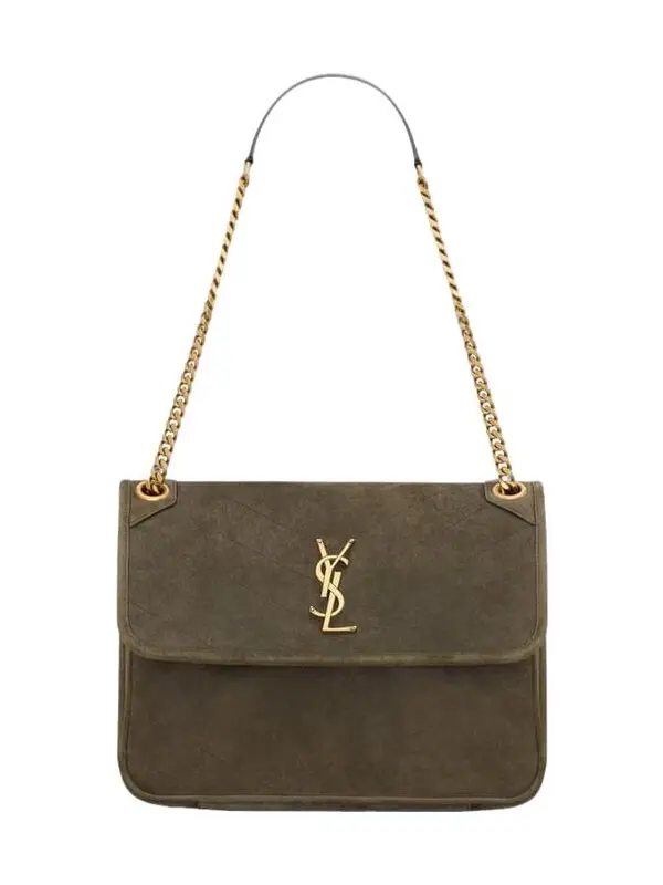 Saint Laurent Shoulder Bags - Green