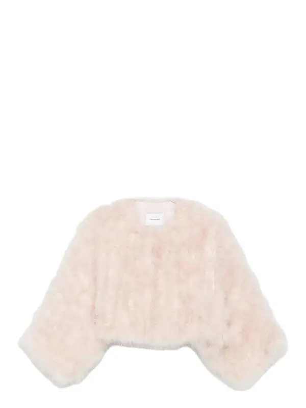 YVES SALOMON Jackets Capes & Ponchos - Pink