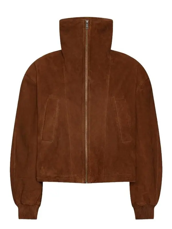 ROTATE BY BIRGER CHRISTENSEN Jackets Leather Jackets - Brown