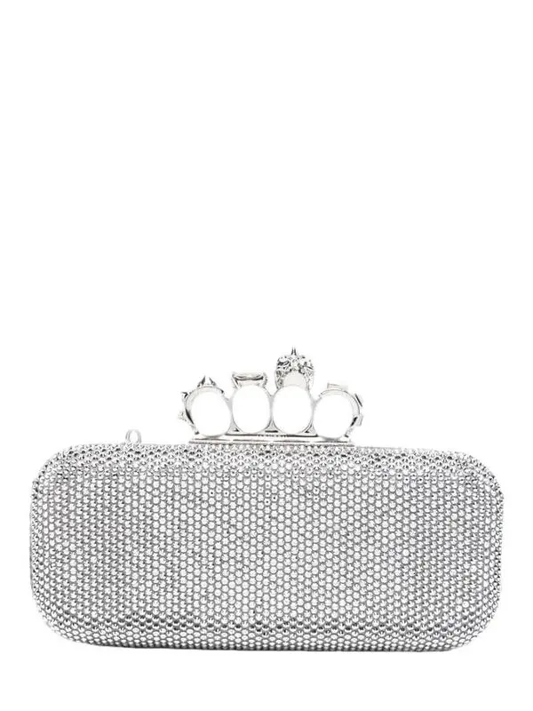 Alexander McQueen Clutch Bags - Silver