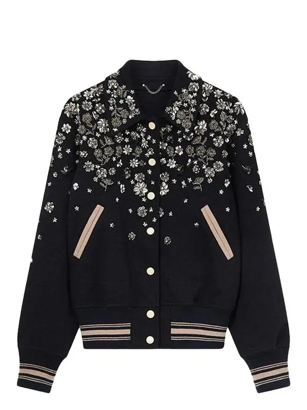 GOLDEN GOOSE Jackets Bomber Jackets - Black