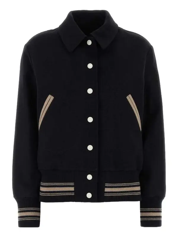 GOLDEN GOOSE Blue Jackets Bomber Jackets - Black