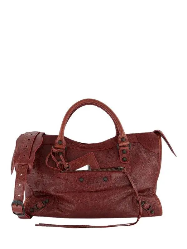 Balenciaga Tote Bags - Red