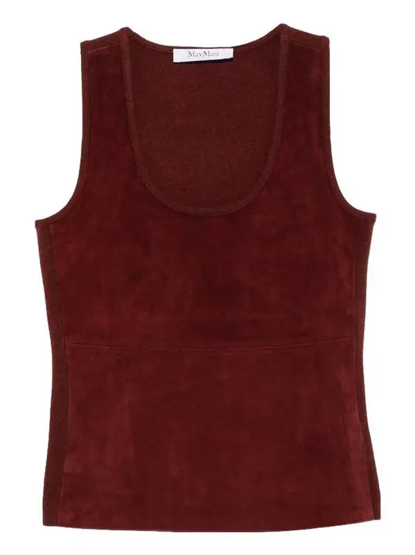Max Mara Tops Vests & Tank Tops - Red