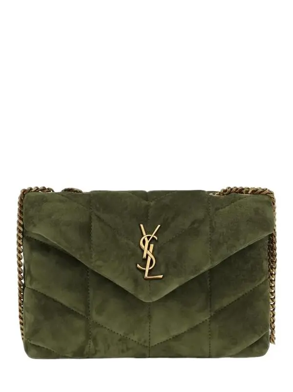 Saint Laurent Shoulder Bags - Green