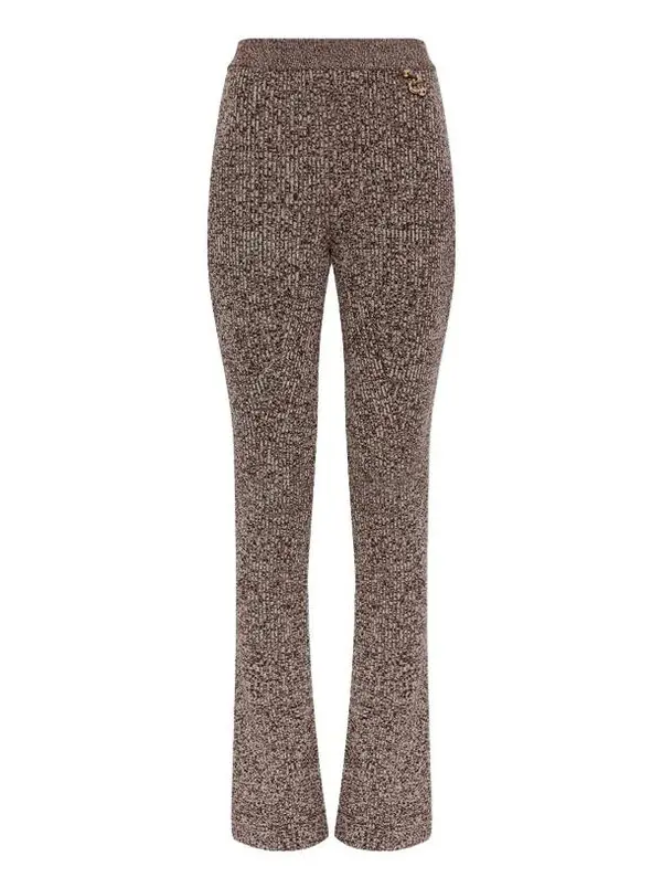 Sportmax Trousers Flared Trousers - Brown