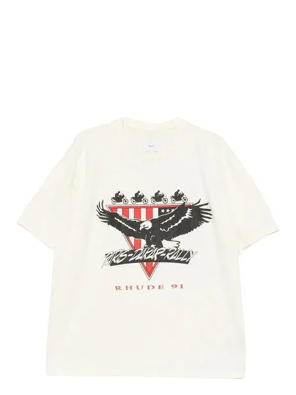 Rhude Neutrals T-shirts & Vests T-shirts - Cream