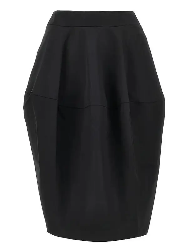Jacquemus Skirts Pleated Skirts - Black