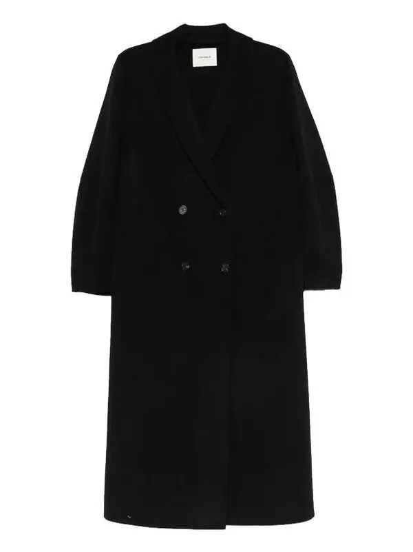 LISA YANG Coats Double Breasted & Peacoats - Black