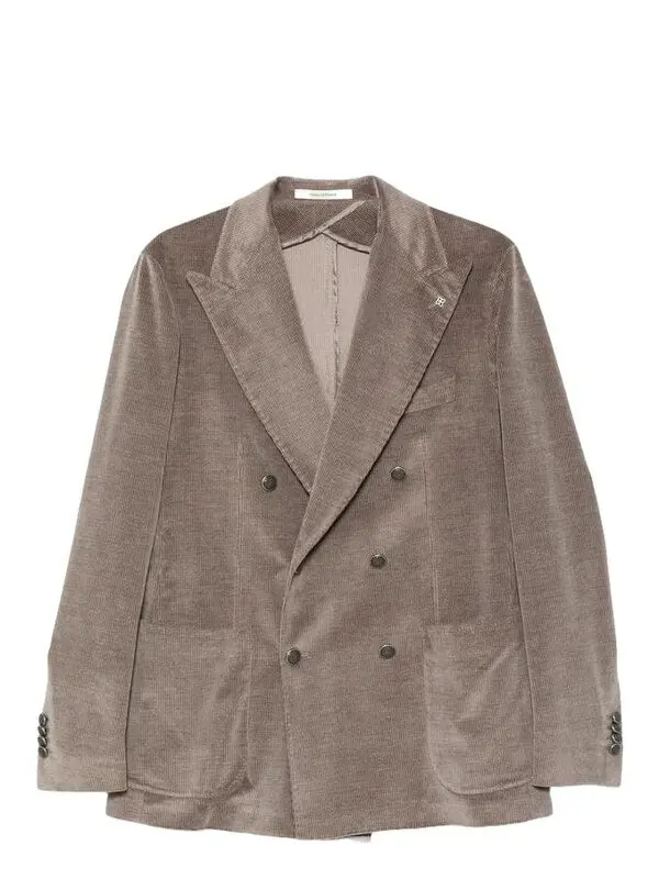 Tagliatore Grey Jackets Blazers - Gray