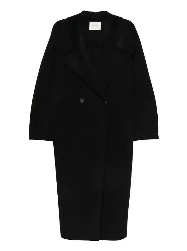LISA YANG Coats Double Breasted & Peacoats - Black