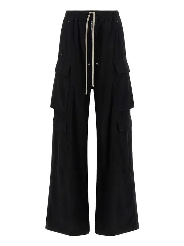Rick Owens Trousers Track Pants - Black