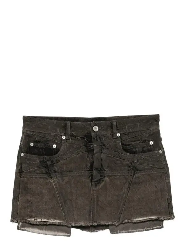 Rick Owens Grey Skirts Asymmetric & Draped Skirts - Gray