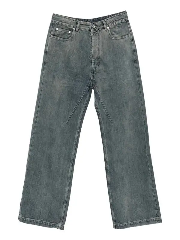Rick Owens Denim Wide-leg Jeans - Blue