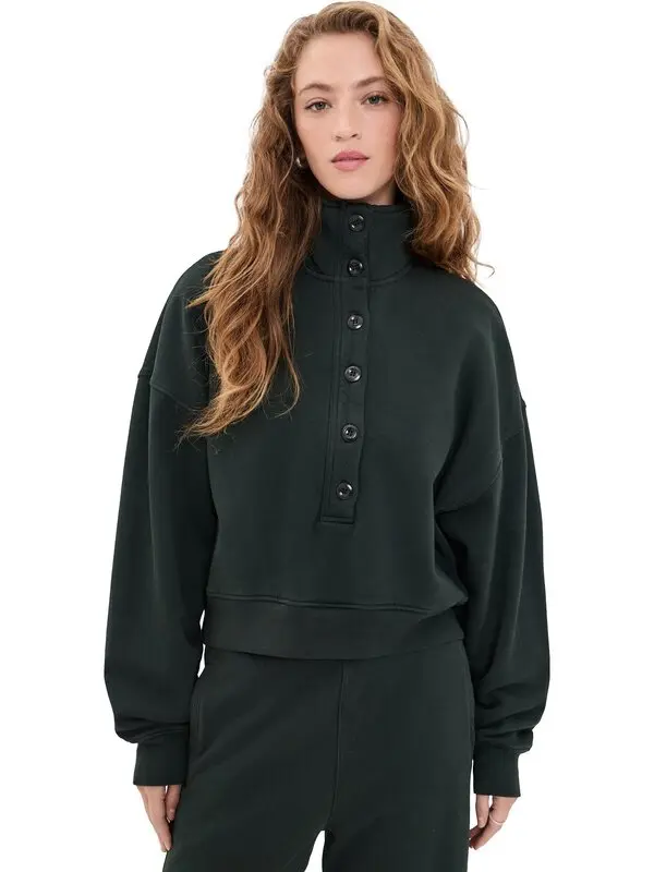 Citizens Of Humanity Mirelle Funnel Neck Top - Juniper