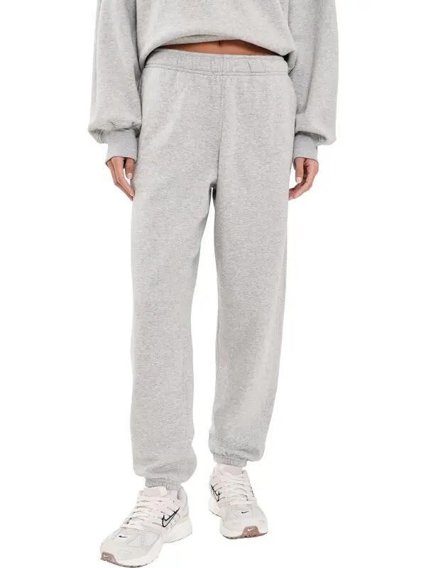 Beyond Yoga Luxefleece Joggers - Heather Gray