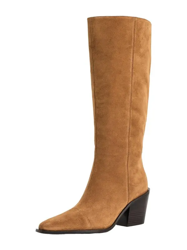 Rag & Bone Newbury Knee High Suede Boots - Acnsd