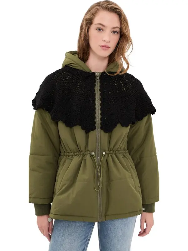 Sea Wright Puffer Jacket - Army