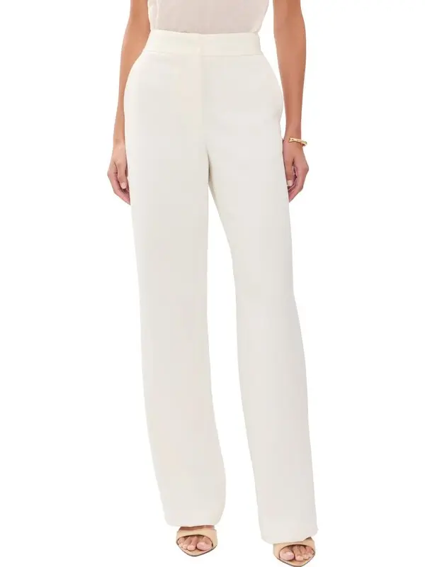 FLEUR DU MAL Tuxedo Pants - Ivory