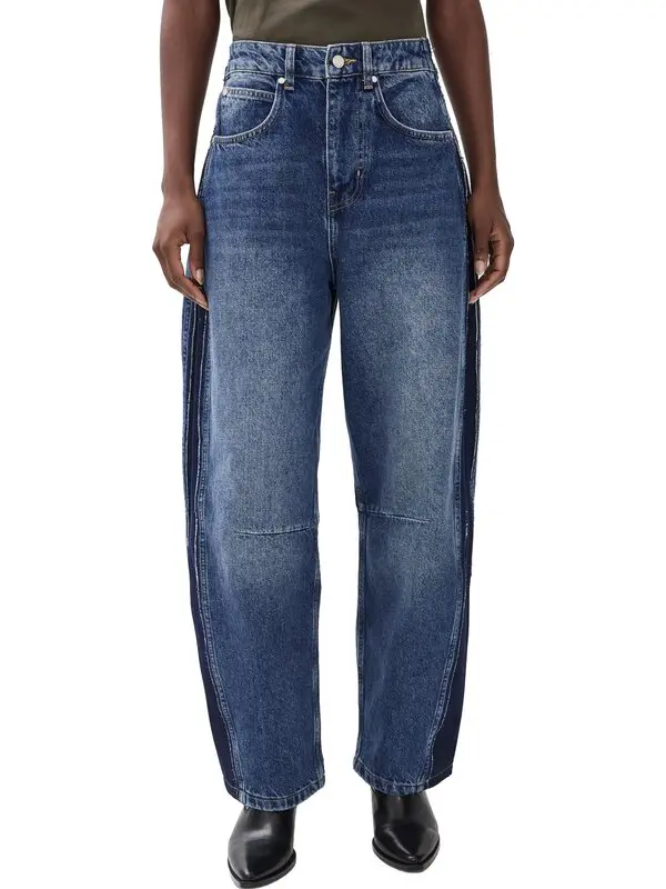 Essentiel Antwerp Kashba Patchwork Jeans - Combo1 Midnight Wave