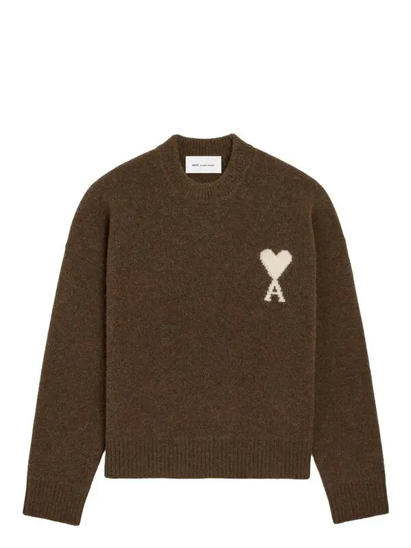 AMI Paris Sweaters & Knitwear Jumpers - Brown