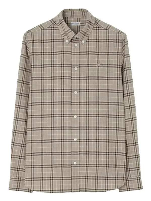 Burberry Neutrals Shirts - Cream