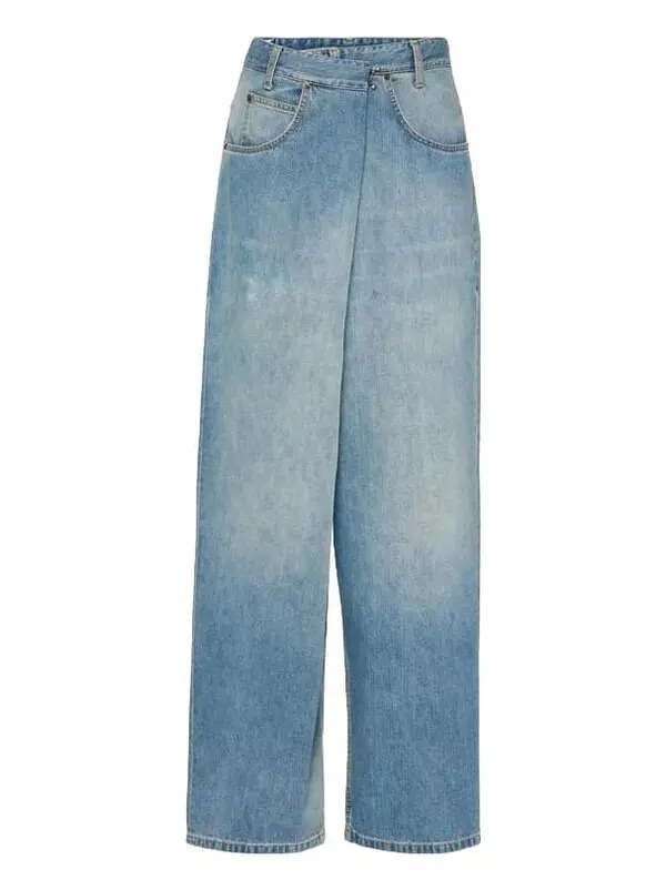 MAISON MARGIELA Denim Boyfriend Jeans - Blue