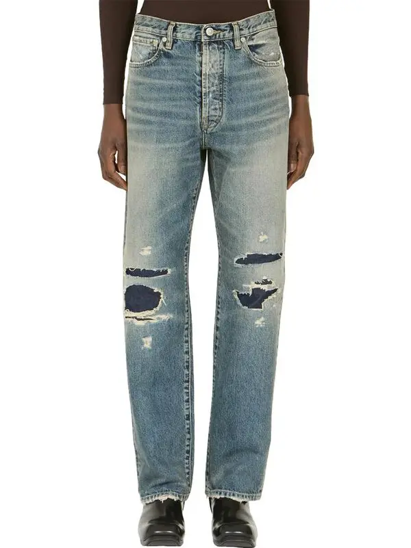 MAISON MARGIELA Denim Regular & Straight-leg Jeans - Blue