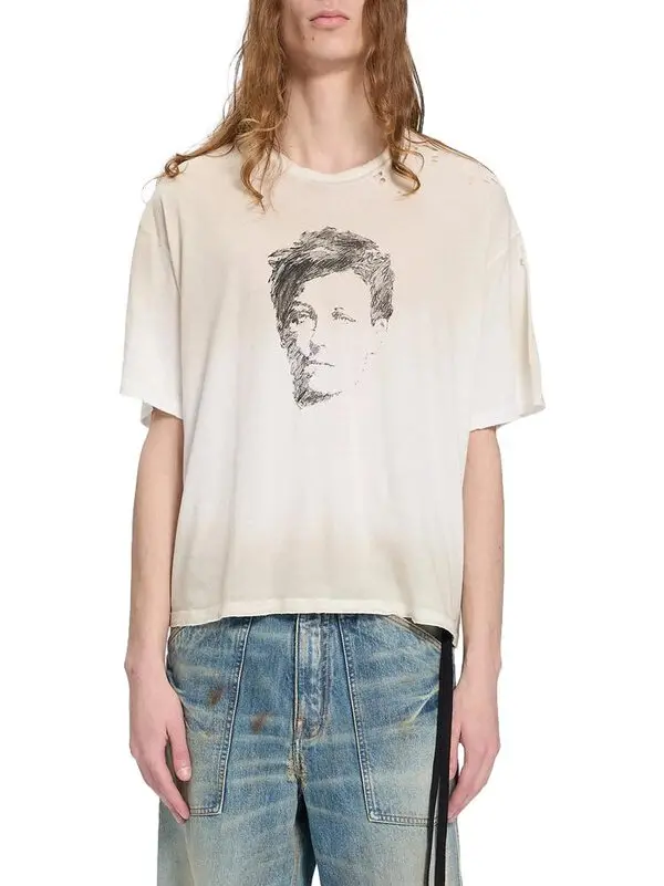 ANN DEMEULEMEESTER T-shirts & Vests T-shirts - White