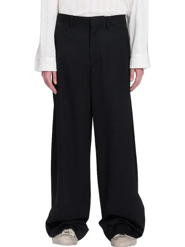 ANN DEMEULEMEESTER Trousers Wide-leg Trousers - Black