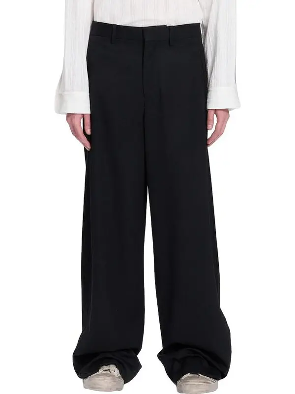 ANN DEMEULEMEESTER Trousers Wide-leg Trousers - Black