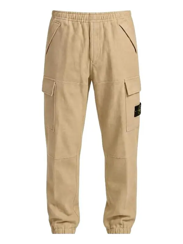 Stone Island Neutrals Trousers Track Pants - Cream