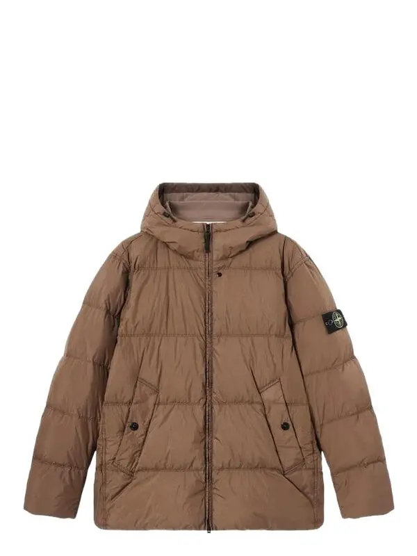 Stone Island Coats Padded Coats - Brown