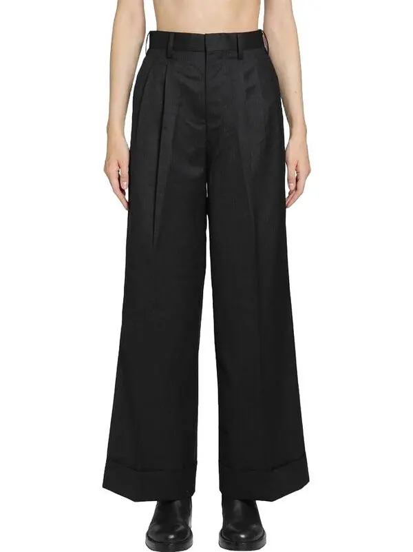 Junya Watanabe Trousers Tailored Trousers - Black