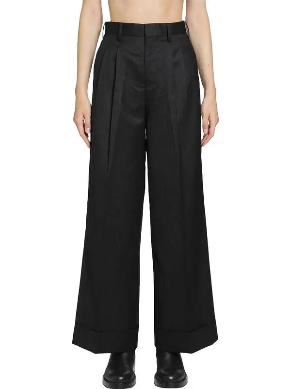Junya Watanabe Trousers Tailored Trousers - Black