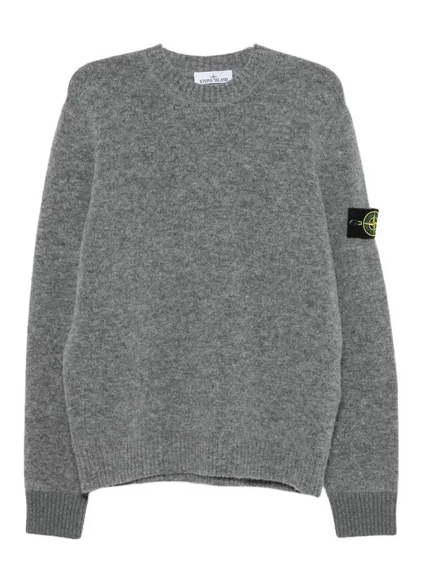 Stone Island Grey Sweaters & Knitwear Jumpers - Gray