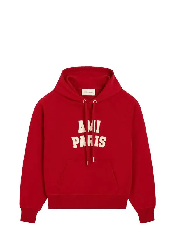 AMI Paris Sweaters & Knitwear Hoodies - Red