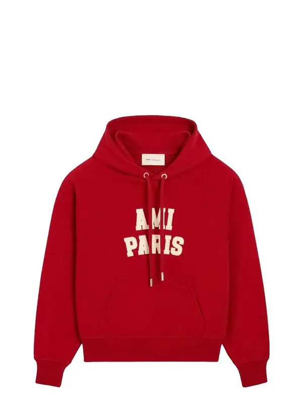 AMI Paris Sweaters & Knitwear Hoodies - Red