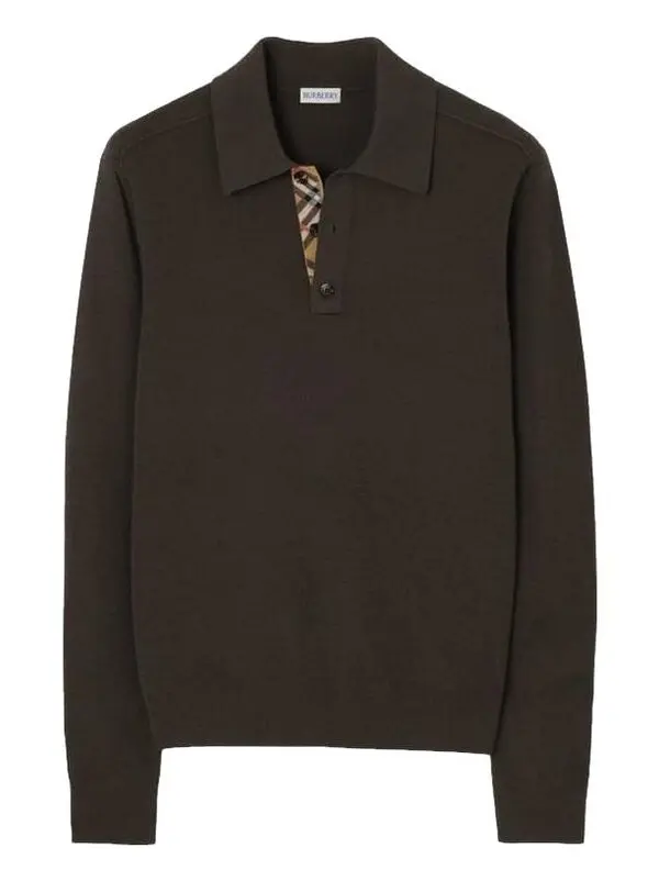 Burberry Polo Shirts - Brown