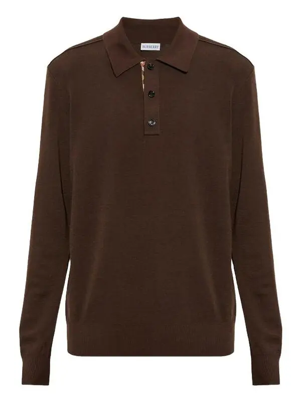 Burberry Polo Shirts - Brown