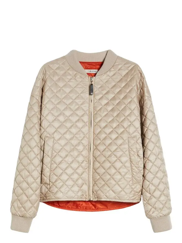 Max Mara Licia Reversible Bomber Jacket - Hazel