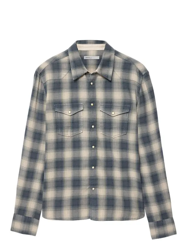 ALLSAINTS Brook Regular-fit Western Shirt - Check