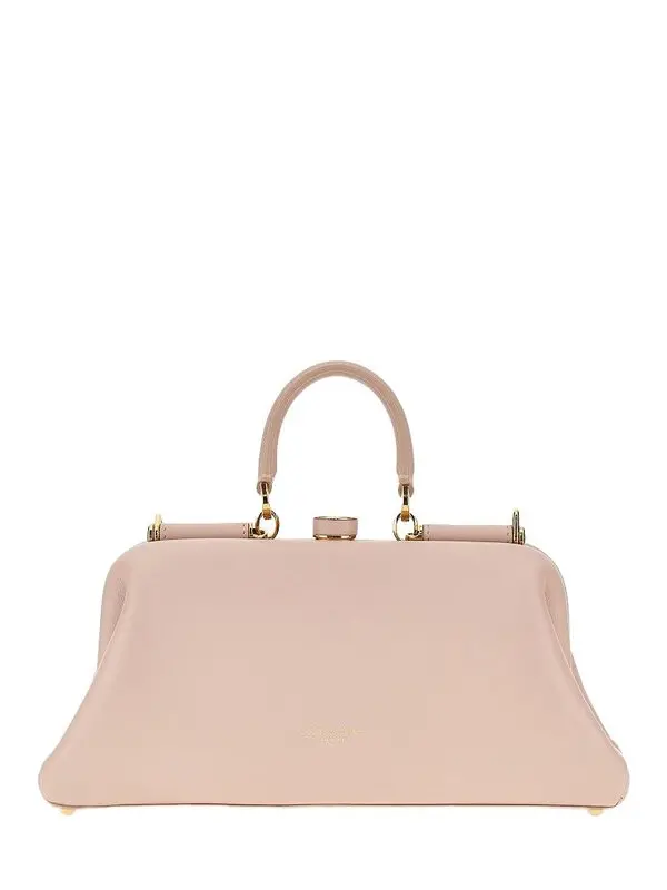 Dolce & Gabbana Plongé Nappa Leather 'grandma' Bag - Pink