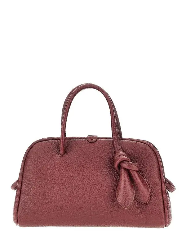 Jacquemus Grained Leather Small 'turismo' Bag - Red