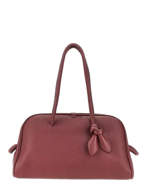 Jacquemus Grained Leather 'turismo' Bag - Red