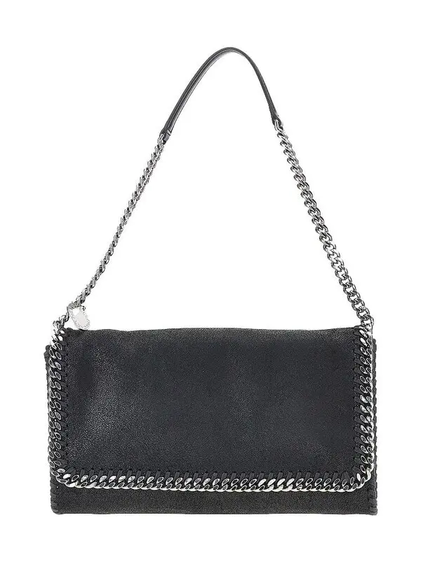 Stella McCartney Falabella Flap' Shoulder Bag - Black