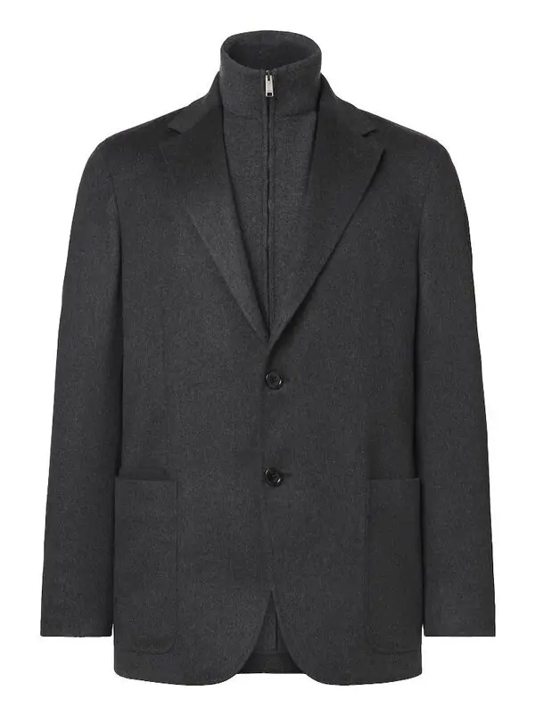 Zegna Cashmere Blazer - Grey